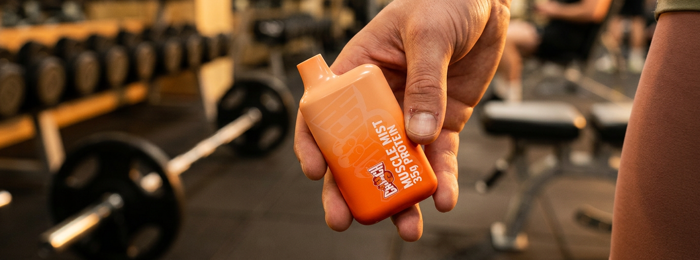 NEW Crunch Muscle Mist Protein Vapes - Crunch